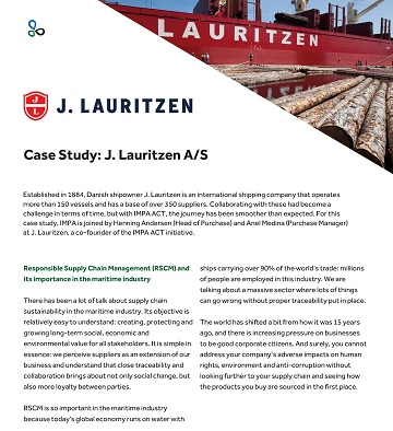 IMPA ACT - Responsible Supply Chain Management